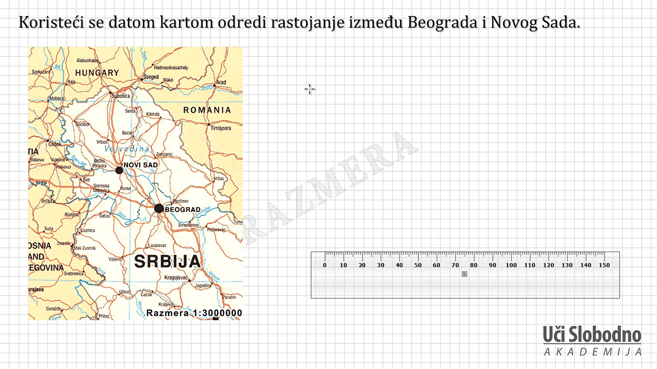 Razmera – Zadatak 3 | VIDEO | Matematika za 5. razred