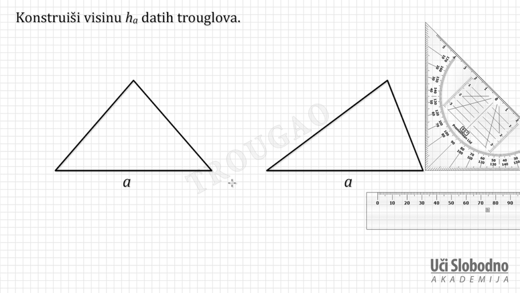 Visina trougla i ortocentar - Zadatak 1 - Akademija Uči Slobodno
