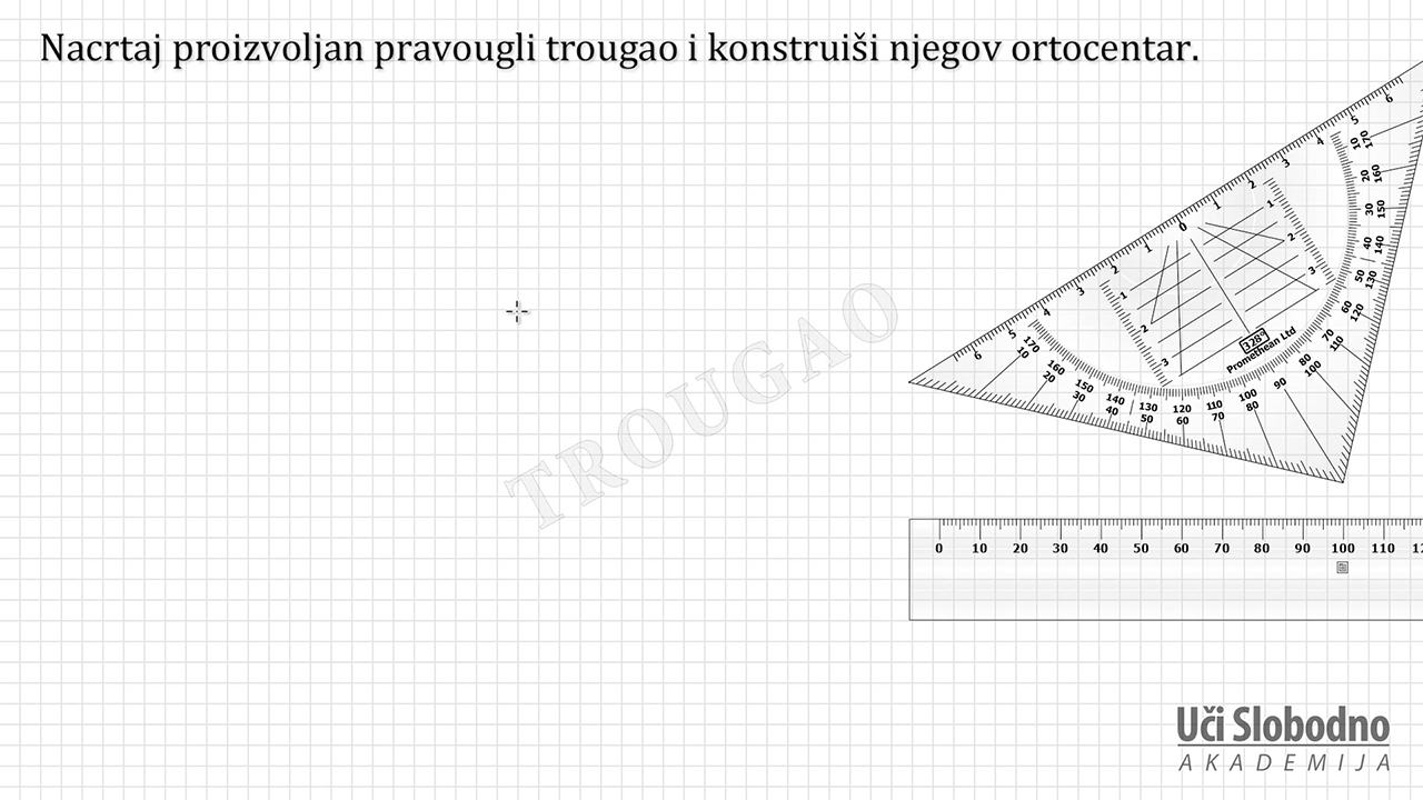 Visina trougla i ortocentar - Zadatak 3